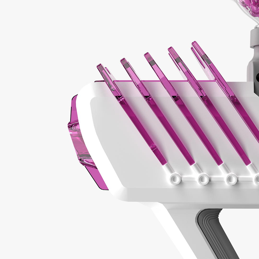 Gel Blaster Fin and Tip - Purple – Avalanche RSA