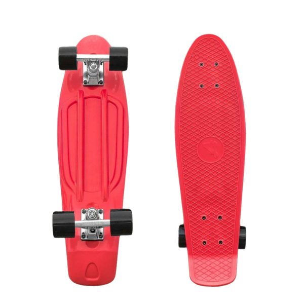 Mini Penny Board - Skateboard for Kids - 55cm Skateboard - Red ...